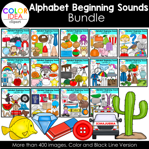 Alphabet Beginning Sounds - Bundle | Made By Teachers