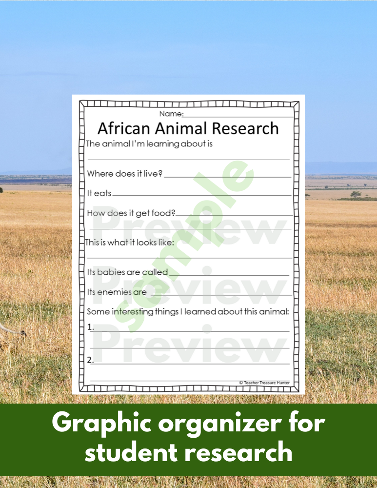 African elephant Animal Research Pages for animal research paper | Made ...