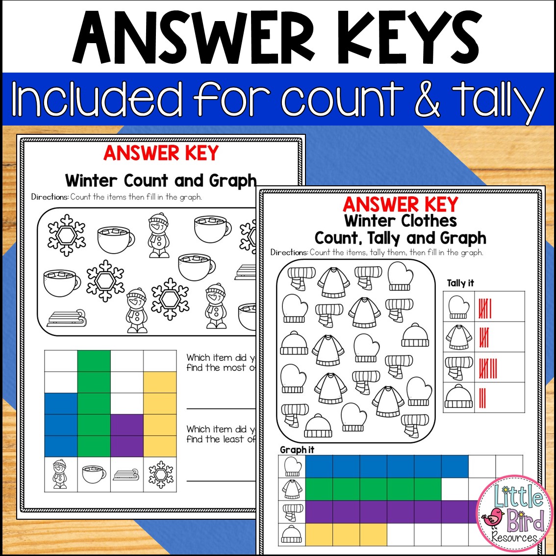 Winter Bar Graphs Worksheets and Activities | January Math inc Roll and ...