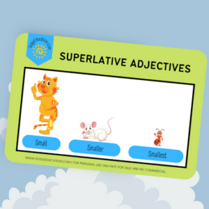 English Superlative Adjectives Flashcards | Made By Teachers