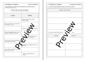 C. S. Lewis "The Magician's Nephew" worksheets | Made By Teachers