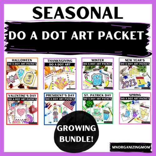 Letter A Do A Dot and Q-Tip Art Packet Bundle | Made By Teachers