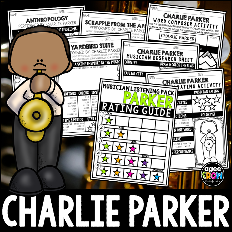 Charlie Parker Jazz | Social-Emotional Listening for Black History ...