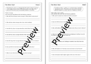 C. S. Lewis "The Silver Chair" worksheets | Made By Teachers