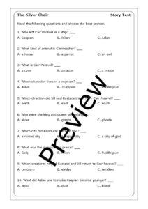 C. S. Lewis "The Silver Chair" worksheets | Made By Teachers