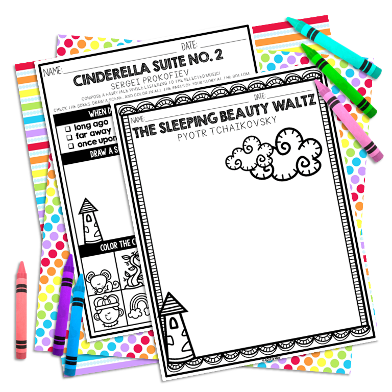 Fairy Tale Stories Classical Music SEL Listening Packet Beethoven ...