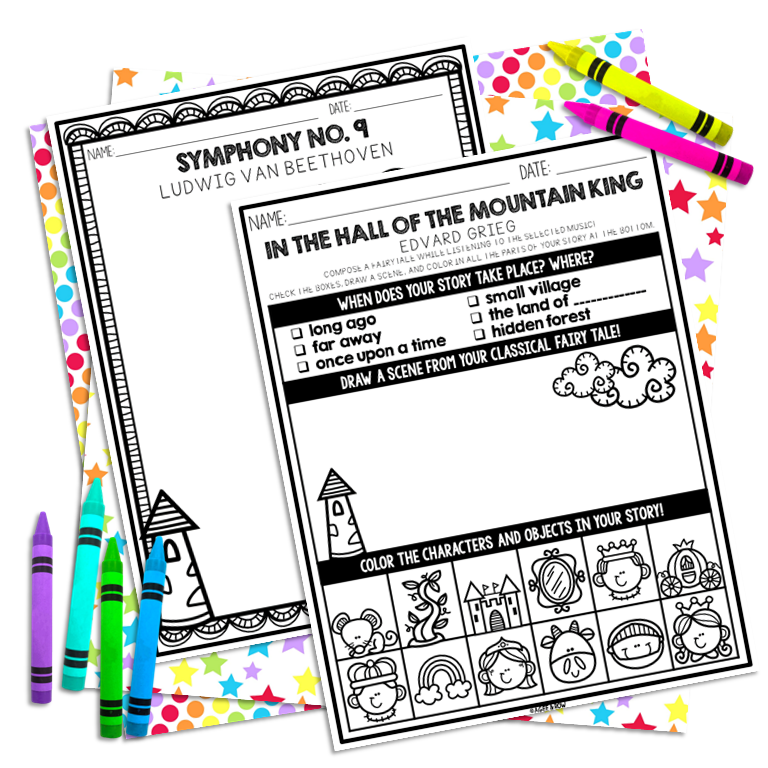 Fairy Tale Stories Classical Music SEL Listening Packet Beethoven ...