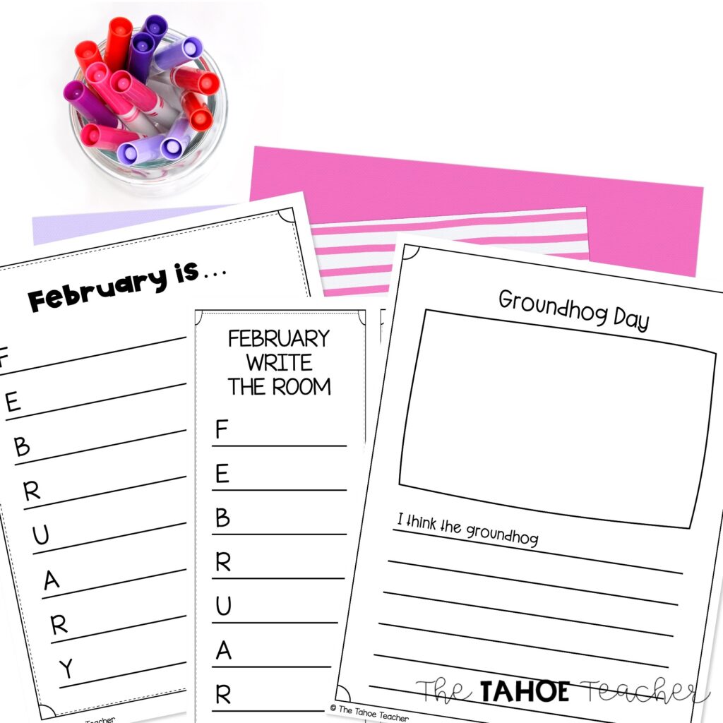 February Writing and Craft | Valentines, Presidents Day, Dental Health ...