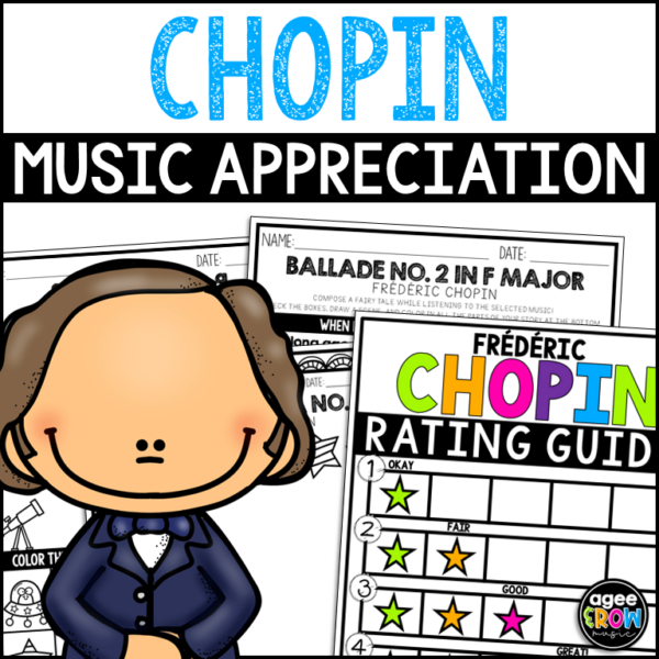 Frédéric Chopin Classical Music | Social-Emotional Listening Activities ...
