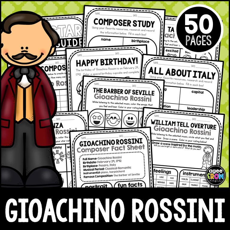 Franz Liszt Classical Music | Social-Emotional Listening Activities ...