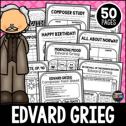 Edvard Grieg Classical Music | Social-Emotional Listening Activities ...