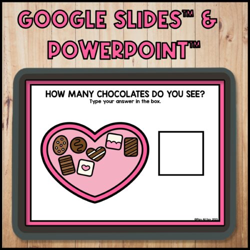 Valentine’s Day Counting to 10 for Google Slides™ & PowerPoint™ | Made ...