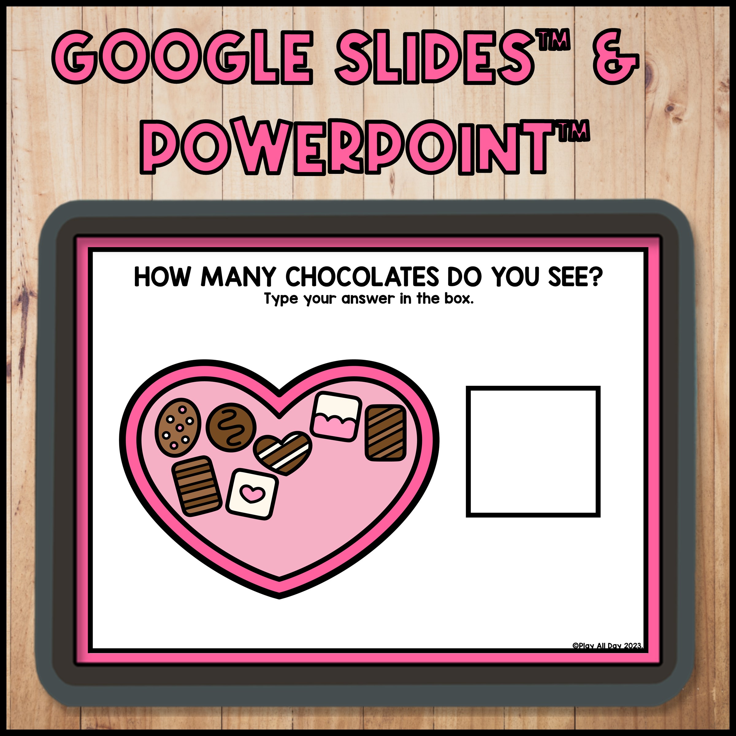 Valentine’s Day Counting to 10 for Google Slides™ & PowerPoint™ | Made ...