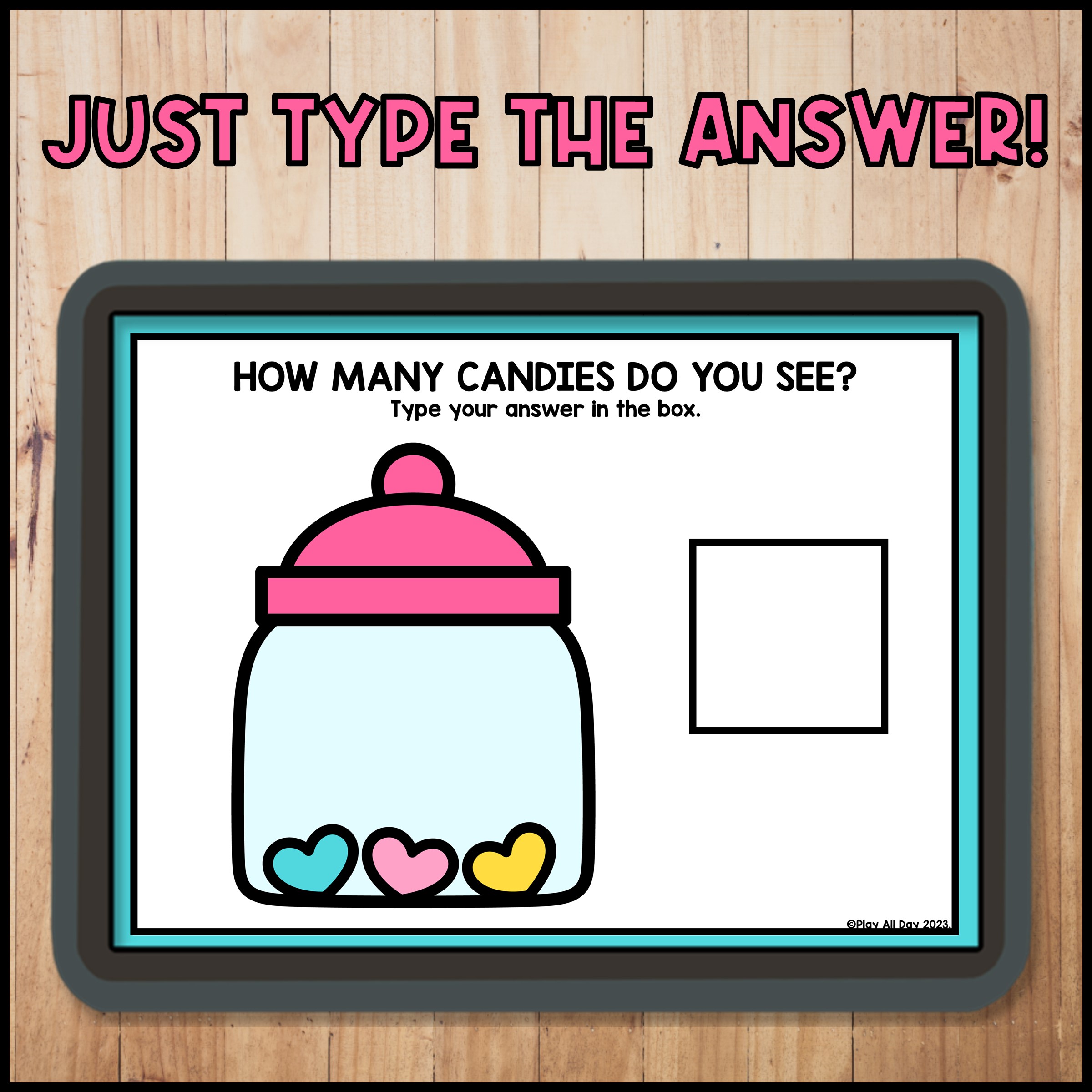 Valentine’s Day Counting to 10 for Google Slides™ & PowerPoint™ | Made ...