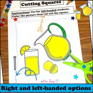 Fine Motor Cutting Practice Worksheets Spring Theme | Made By Teachers