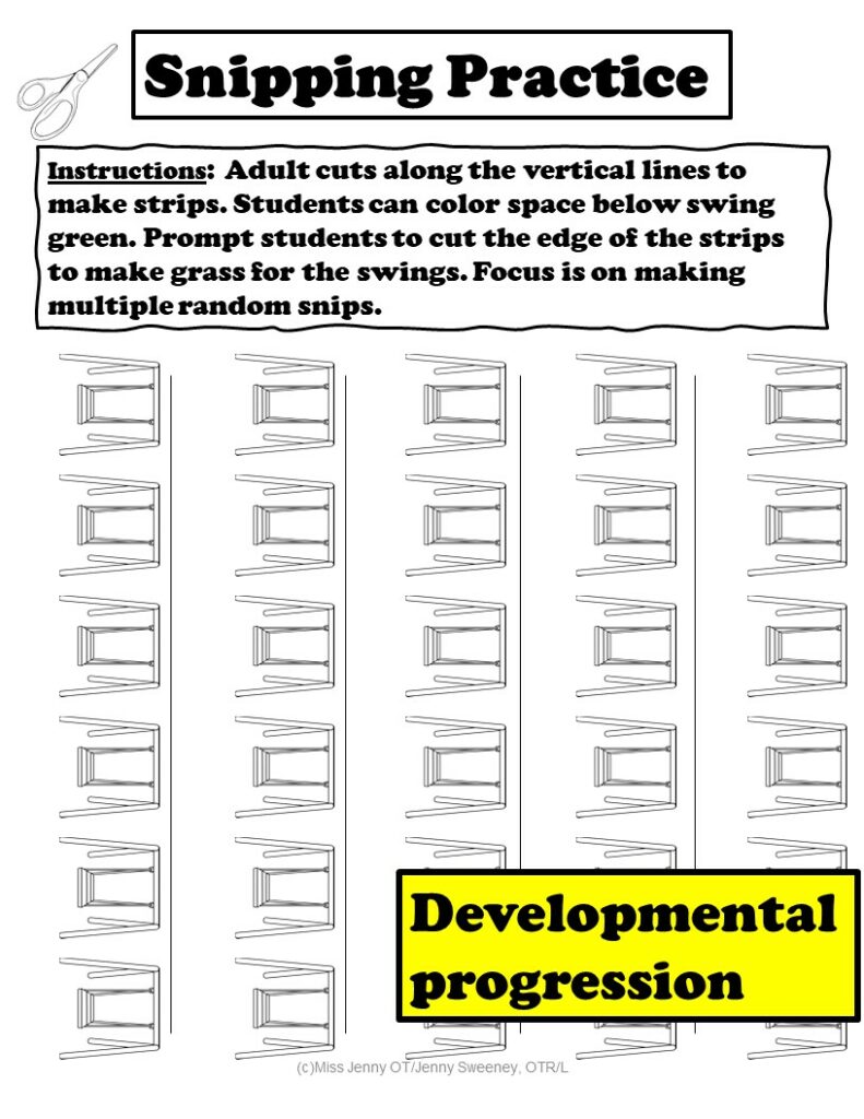 Fine Motor Cutting Practice Worksheets Spring Theme | Made By Teachers