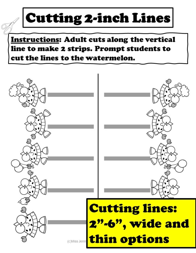 Fine Motor Cutting Practice Worksheets Spring Theme | Made By Teachers