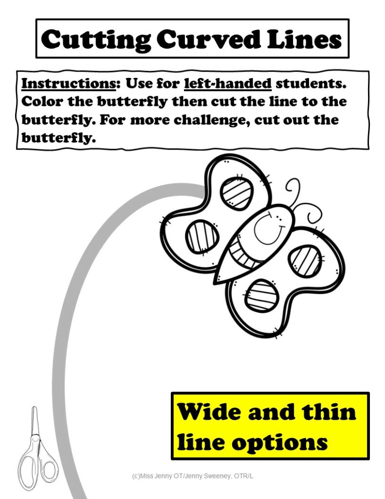 Fine Motor Cutting Practice Worksheets Spring Theme | Made By Teachers