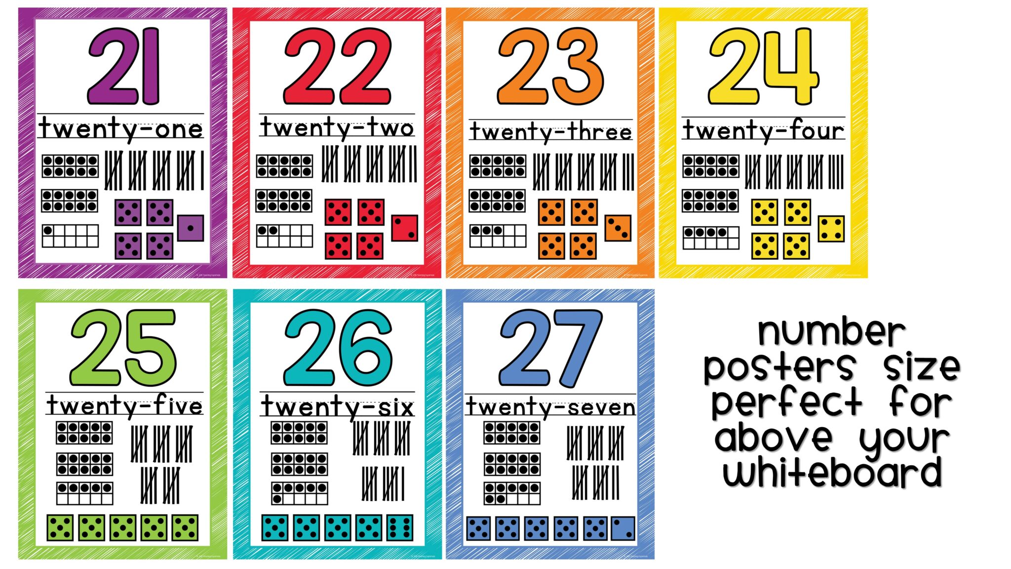 Number Posters | Made By Teachers