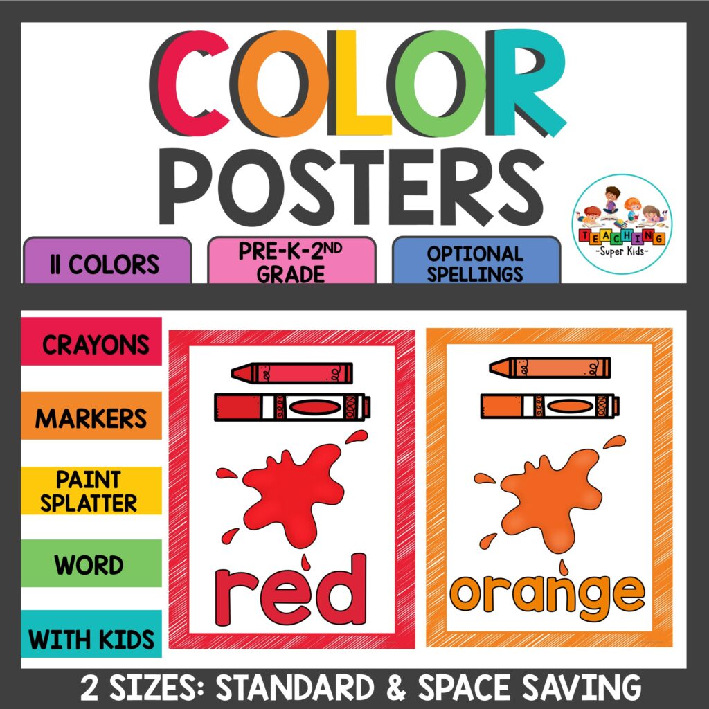 Color Posters | Made By Teachers