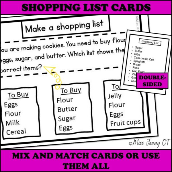 Middle School Task Cards Organization Skills | Made By Teachers