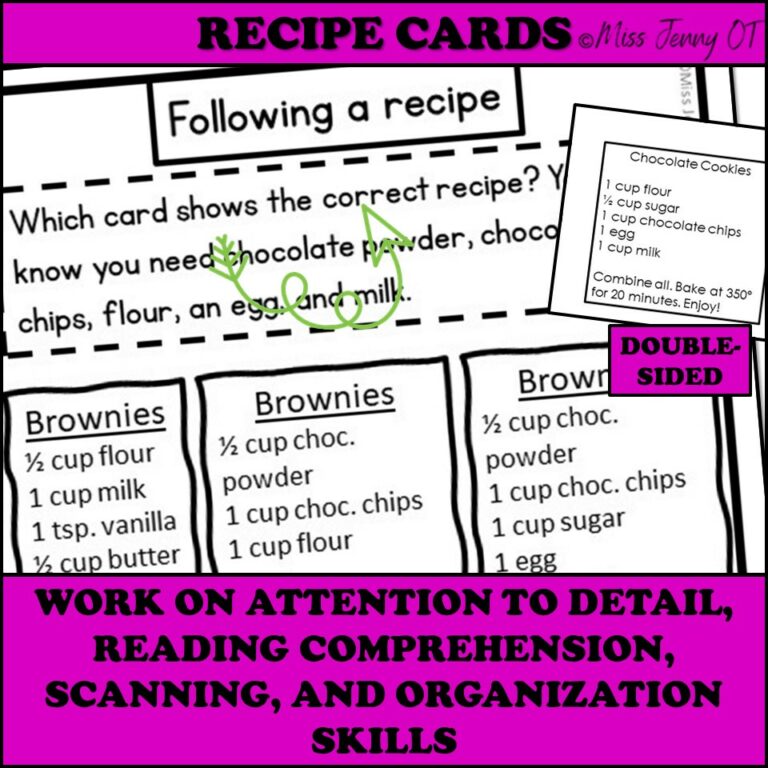 Middle School Task Cards Organization Skills | Made By Teachers