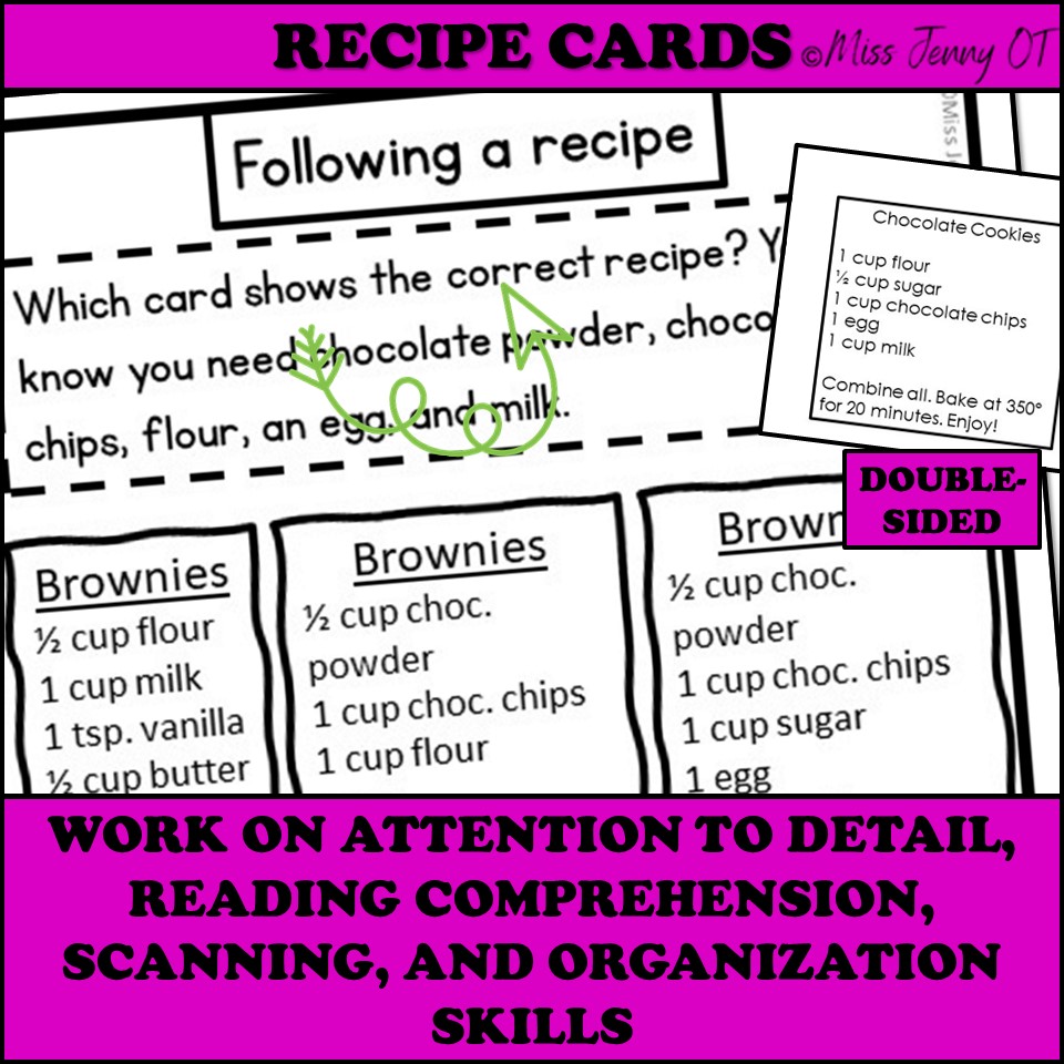 Middle School Task Cards Organization Skills | Made By Teachers