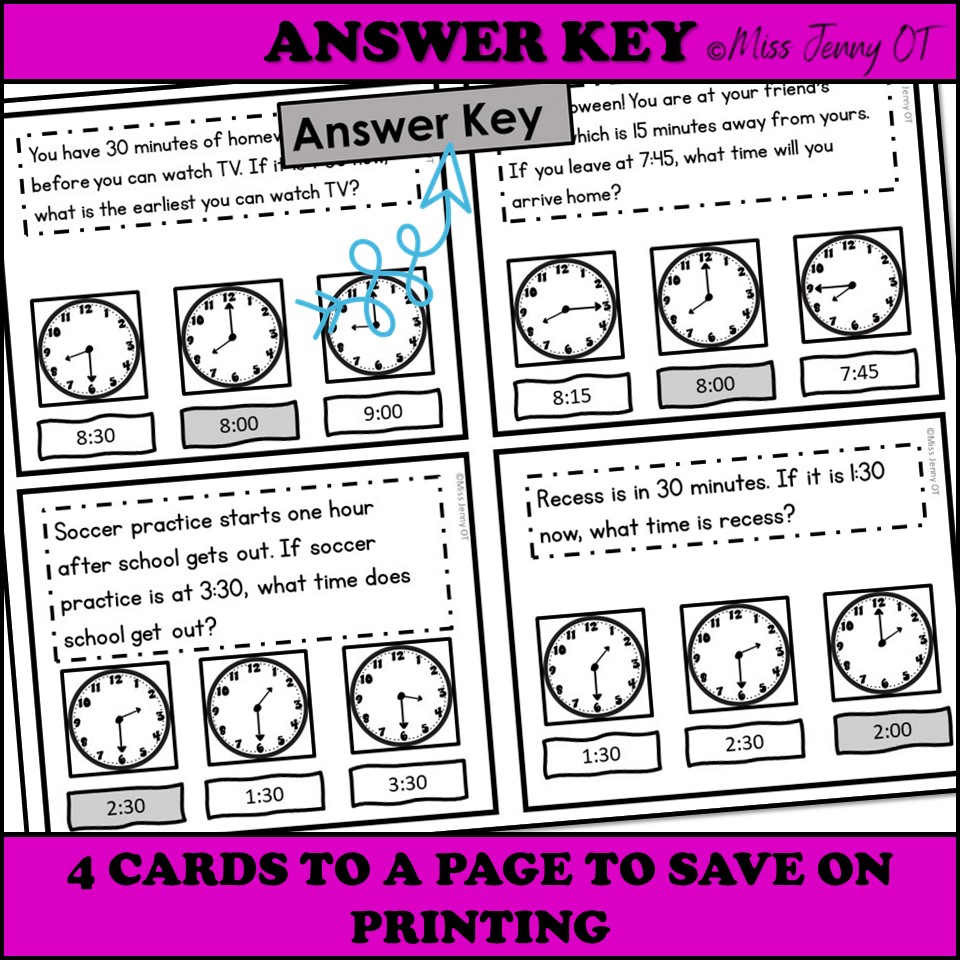 Middle School Task Cards Organization Skills | Made By Teachers