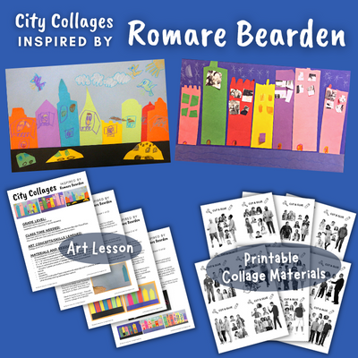 Art Lesson Bundle - Elementary Art Projects Inspired by Famous Artists ...