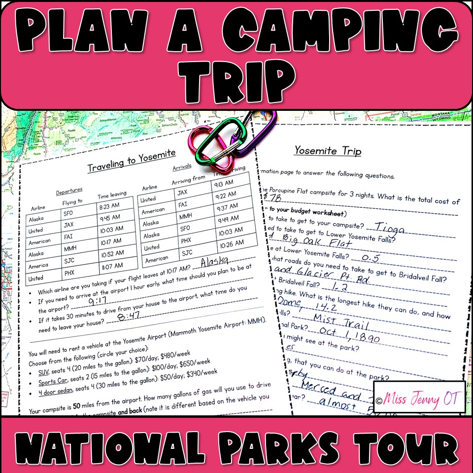 Middle School Executive Functioning Activities Task Cards | Made By ...