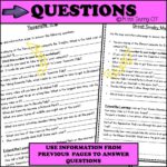 Middle School Executive Functioning Activities Plan A Trip | Made By ...