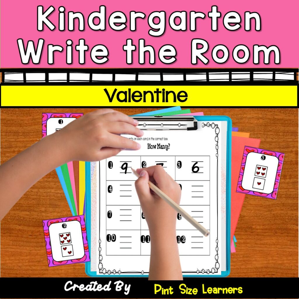 Write the Room Center Valentine - Themed Activities For Kindergarten ...