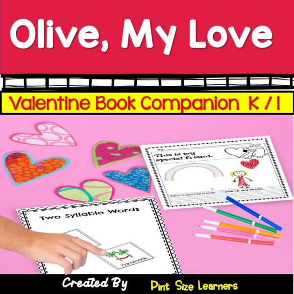 Olive, My Love Book Study | Unit Lesson Plans and Activities | February ...