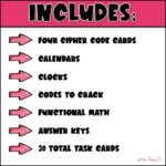 Middle School Executive Functioning Activities Task Cards | Made By ...