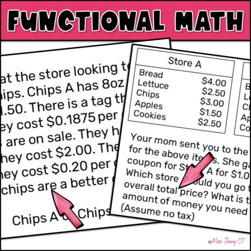 Middle School Executive Functioning Activities Task Cards | Made By ...