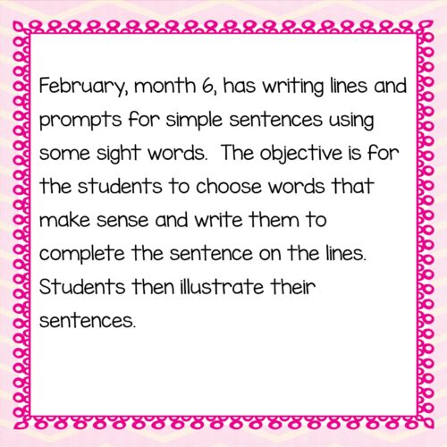 Kindergarten Writing Activities for February | February Writing Prompts ...
