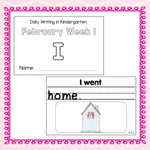 Kindergarten Writing Activities for February | February Writing Prompts ...