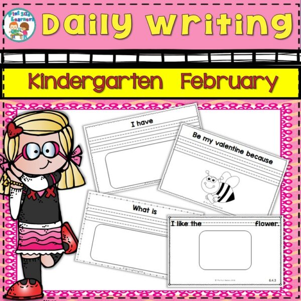 Kindergarten Writing Activities for February | February Writing Prompts ...