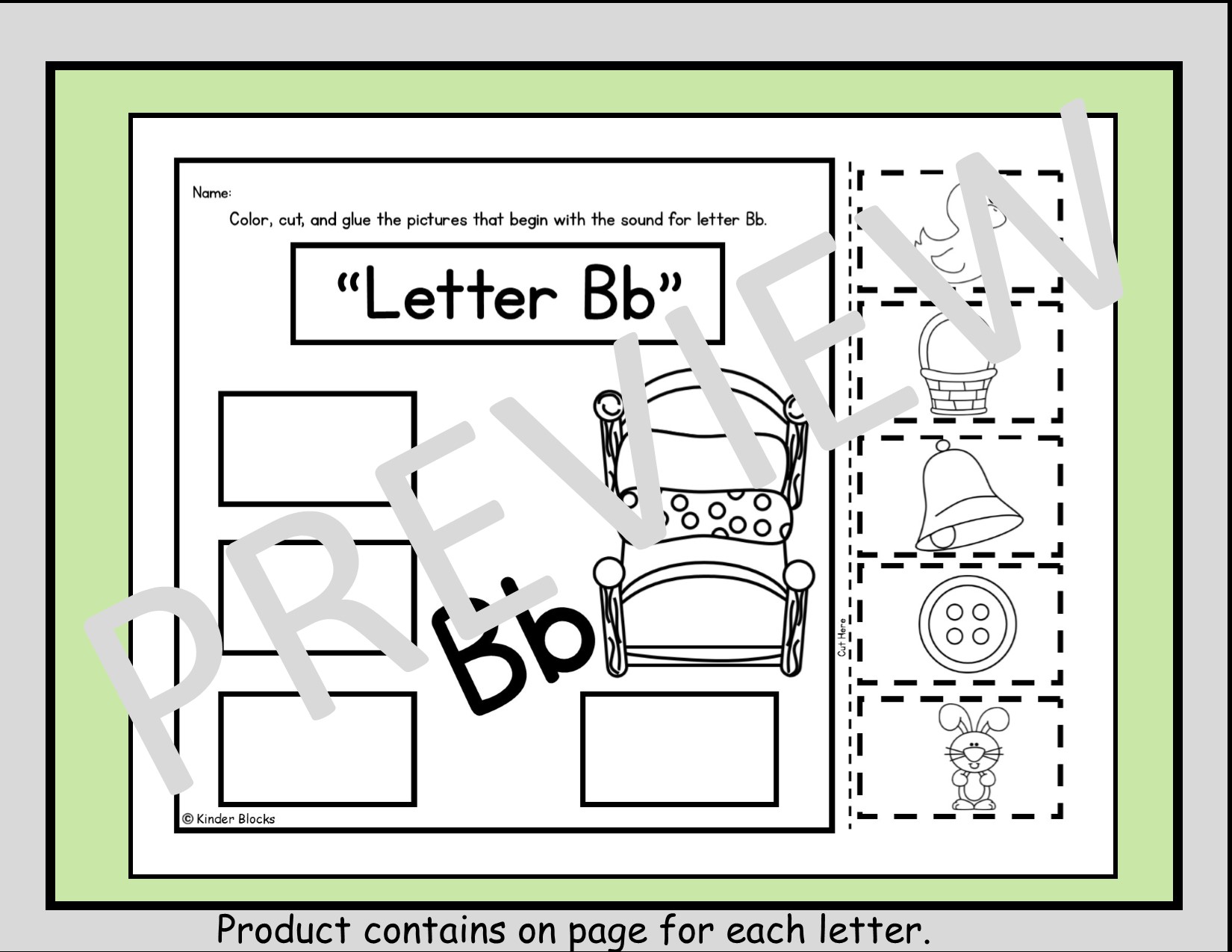 Learning Our ABC's - Letter and Sound Practice Sheets | Made By Teachers
