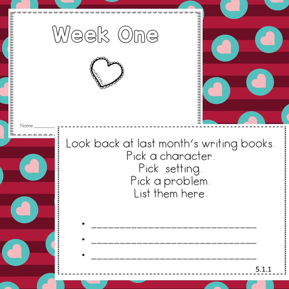 February Writing Prompts for 1st Grade | Writing Activities & Journal ...