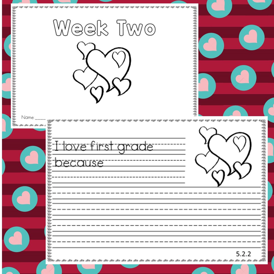 February Writing Prompts for 1st Grade | Writing Activities & Journal ...