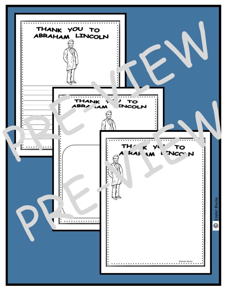 Abraham Lincoln Writing Prompt 2 | Made By Teachers