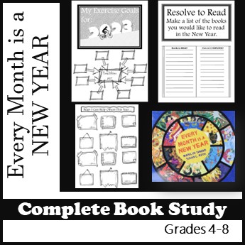 Celebrate New Year's Day All Year Long - "Every Month A New Year" Unit ...