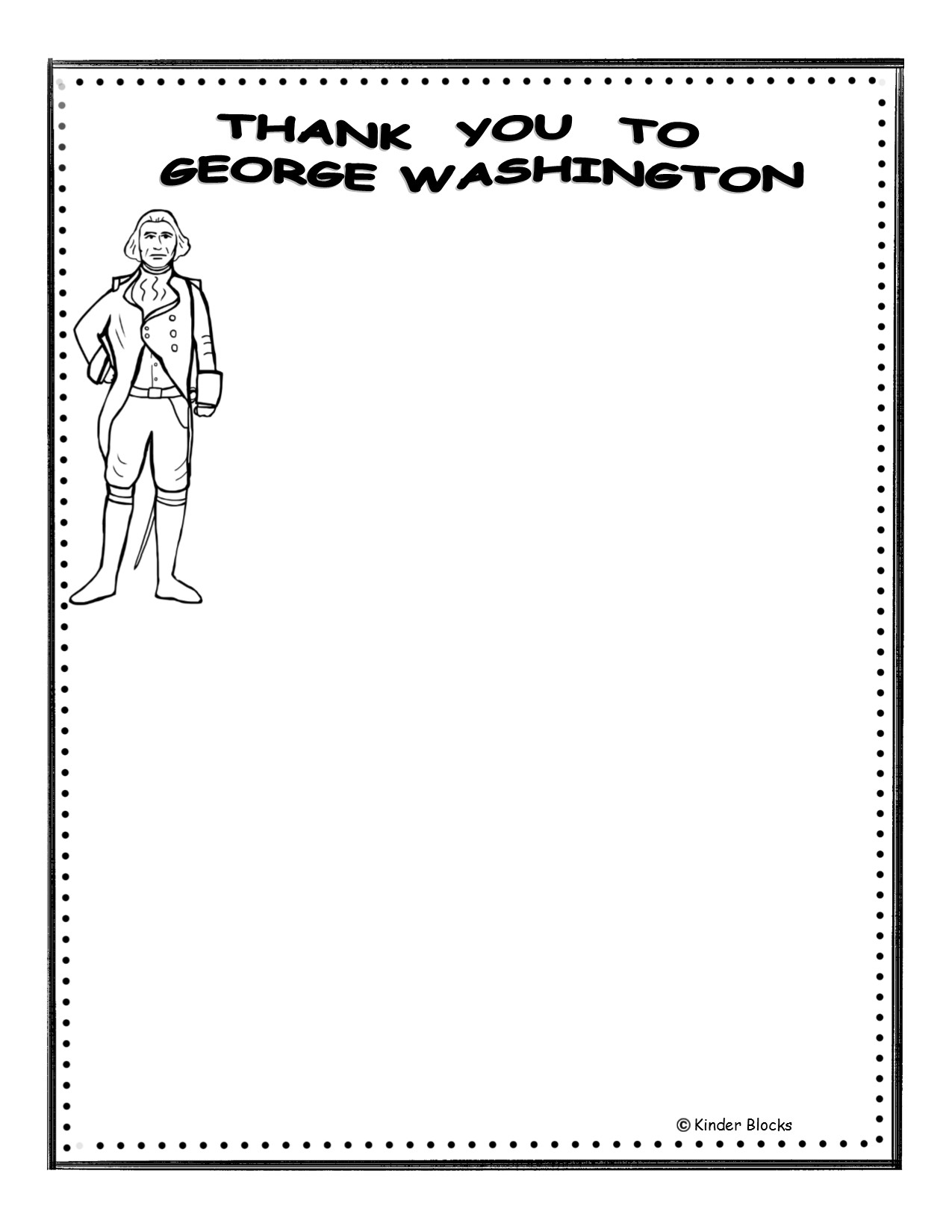 George Washington Writing Prompt 2 | Made By Teachers