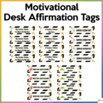 Motivational Desk Affirmation Tags - Made By Teachers