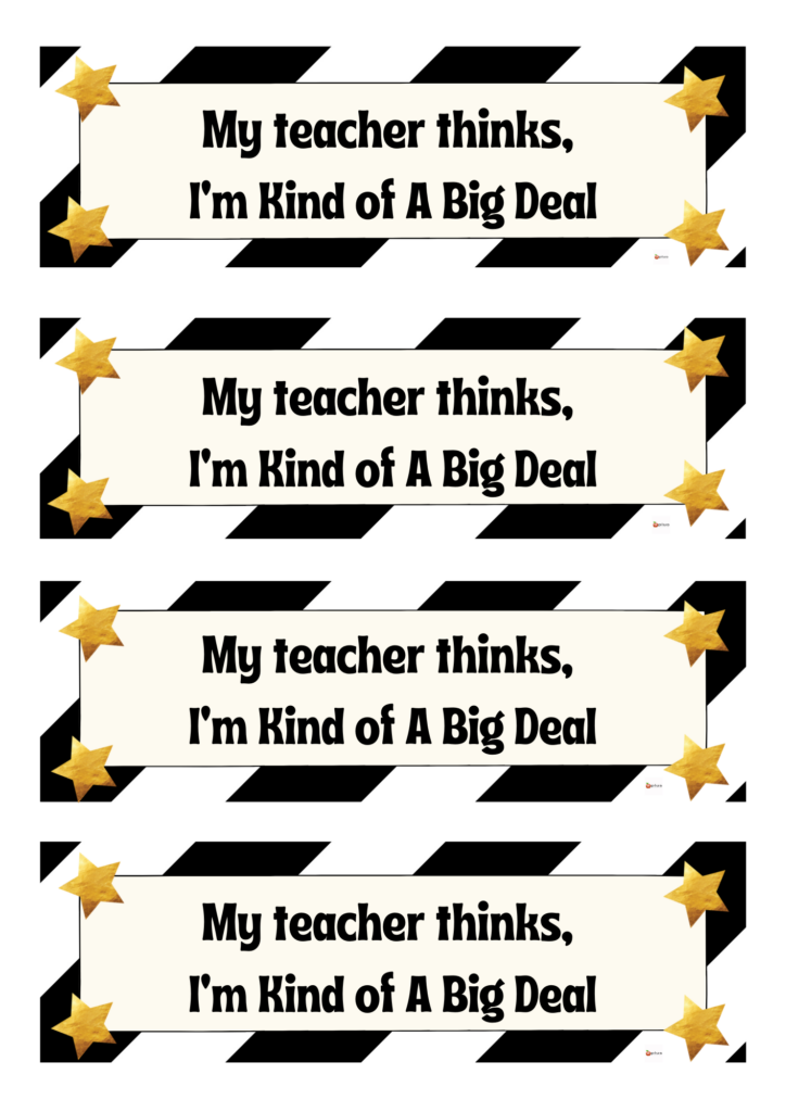 Motivational Desk Affirmation Tags - Made By Teachers