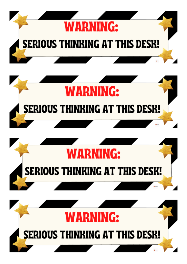 Motivational Desk Affirmation Tags | Made By Teachers