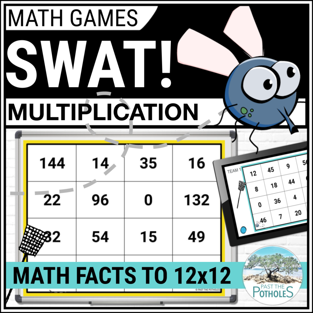 Multiplication and Division Game - Math Fact Fluency to 12 | SWAT ...