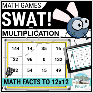 Multiplication and Division Game - Math Fact Fluency to 12 | SWAT ...