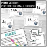Multiplication and Division Game - Math Fact Fluency to 12 | SWAT ...